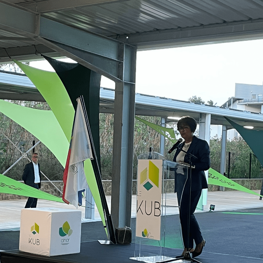 Inauguration du KUB - Technopole de La Réunion